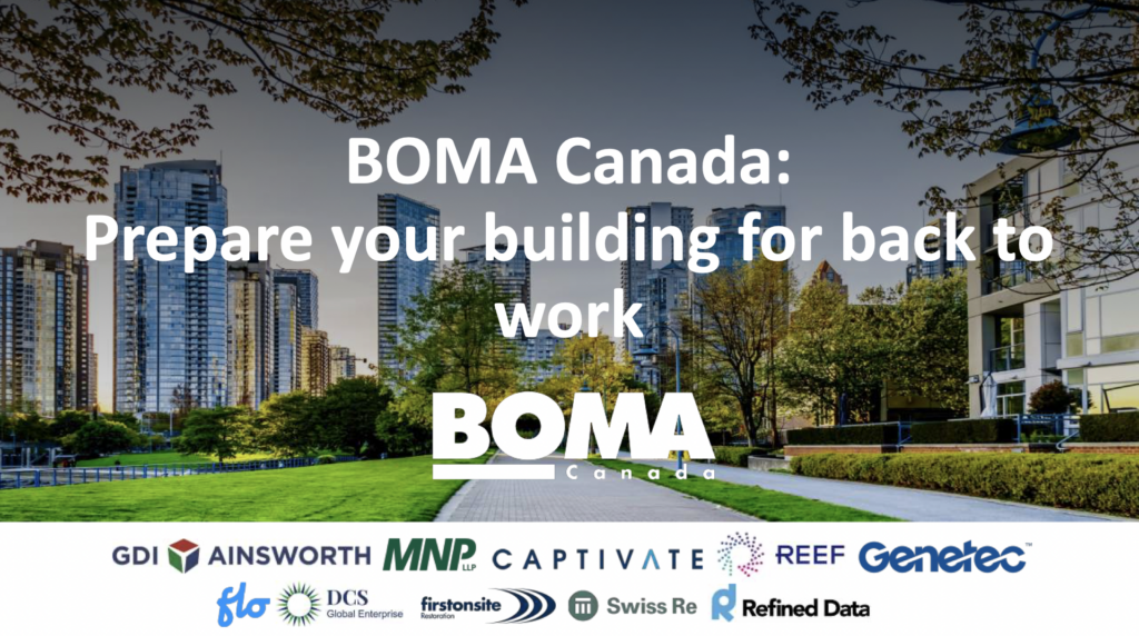 Prepare Your Building for Back to Work – BOMA Canada – English